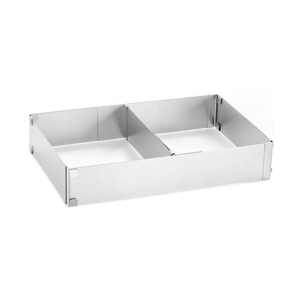 Molde rectangular ajustable con separador - Loymil SA